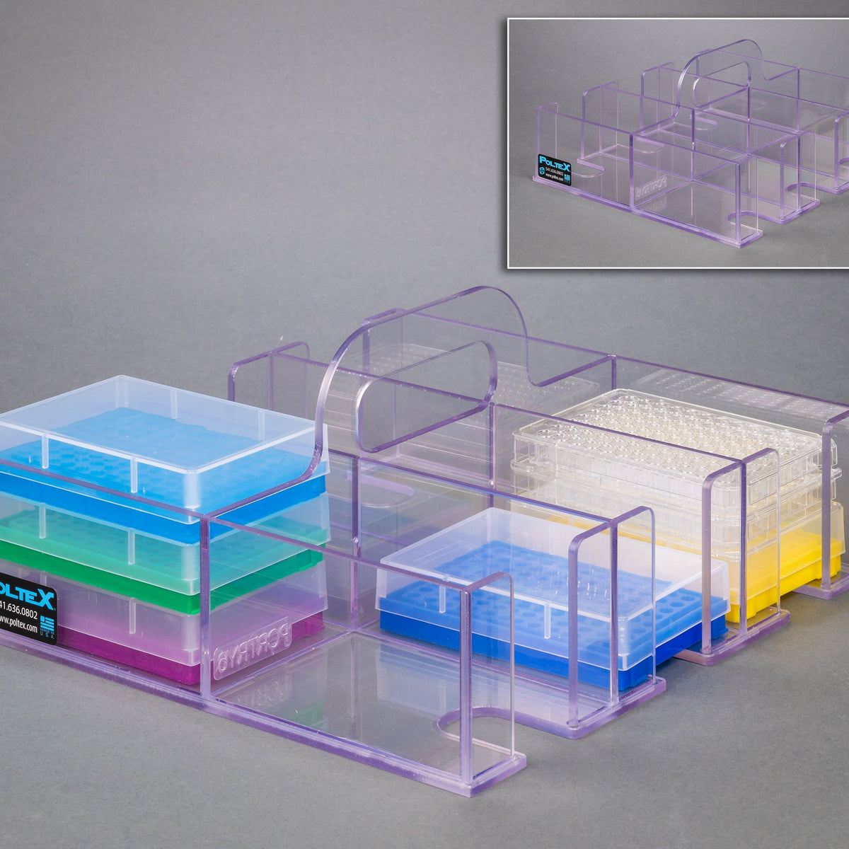 PCR Tube Tray Caddy – Poltex