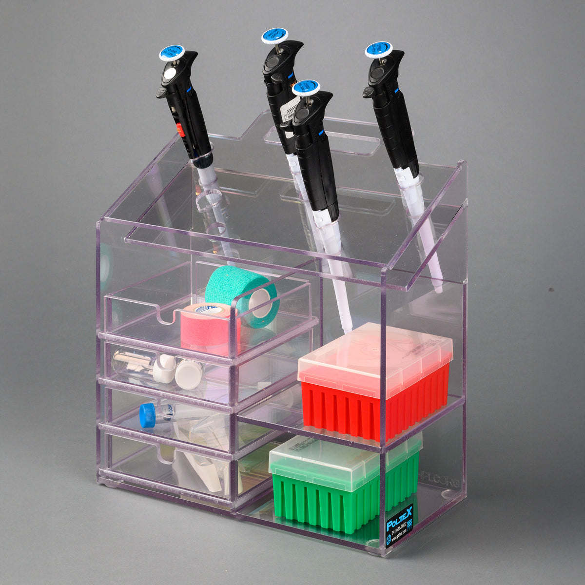 HPLC Benchtop Organizer/Caddy – Poltex
